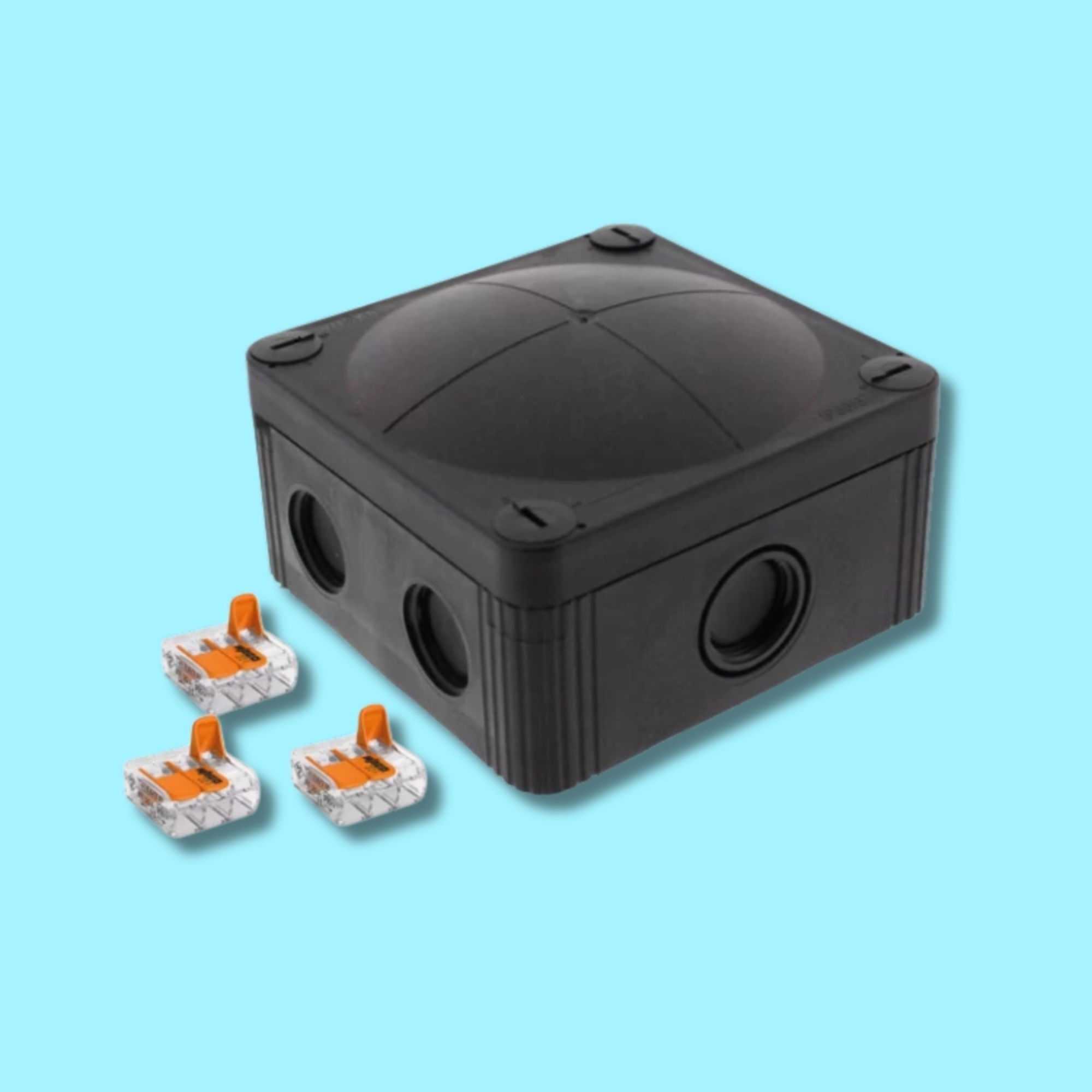 Wiska Combi 407 PVC IP66 Junction Box - Power Shack